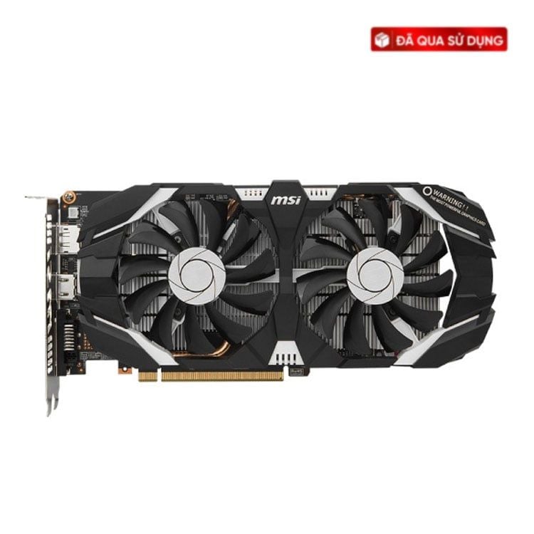 Card màn hình VGA MSI GTX 1060 6G OC dual FAN QSD - HD Tech