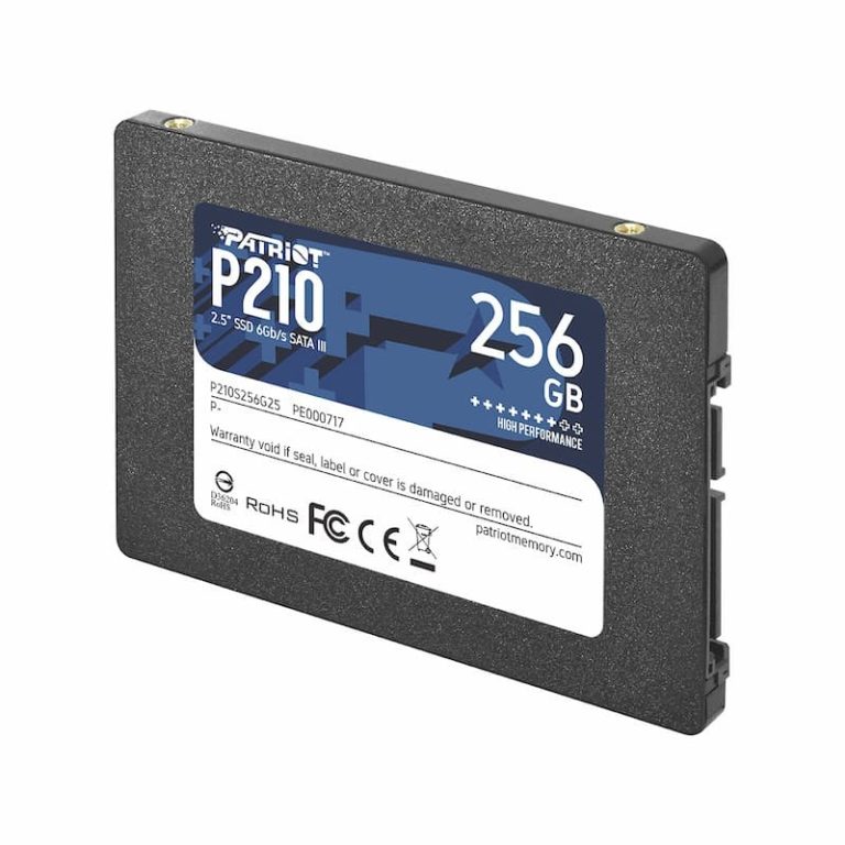 Ổ Cứng SSD 256G Patriot P210GB Sata III 6Gb/s - HD Tech